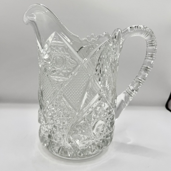 Imperial Glass | Dining | Antique Eapg Water Pitcher Imperial Star File ...